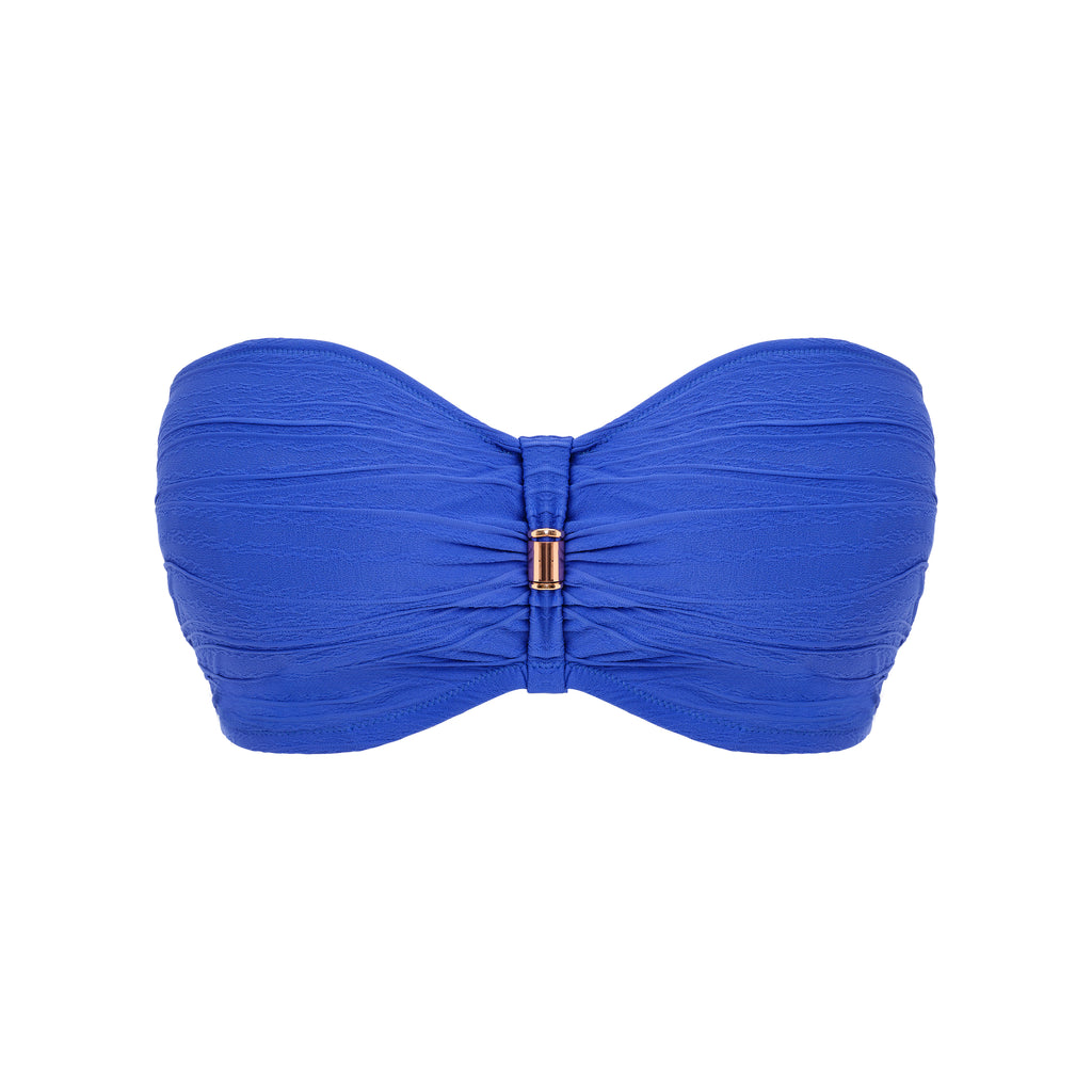 Fantasie "Beach Waves" Ultramarine UW Bandeau Bikini Top (C-GG) – Lion ...