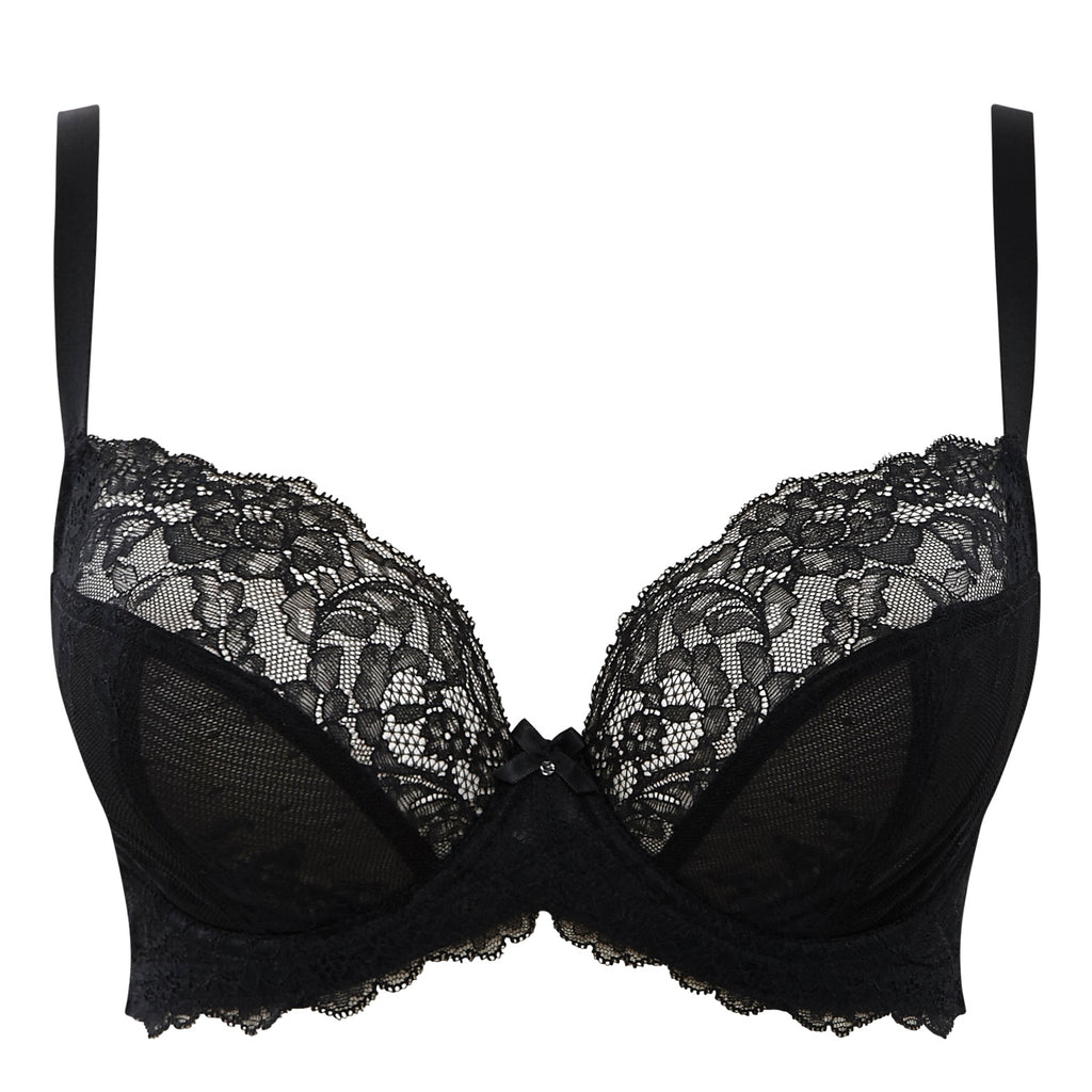 Panache "Ana" Black UW Plunge Bra (D-J) – Lion's Lair Boutique